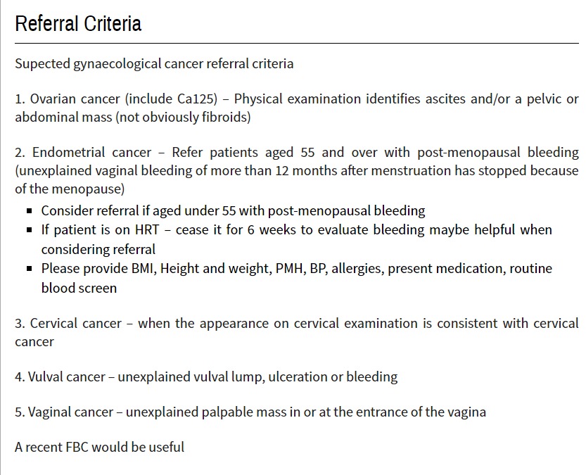 GP Consultation Aid--Compendium of Guidelines